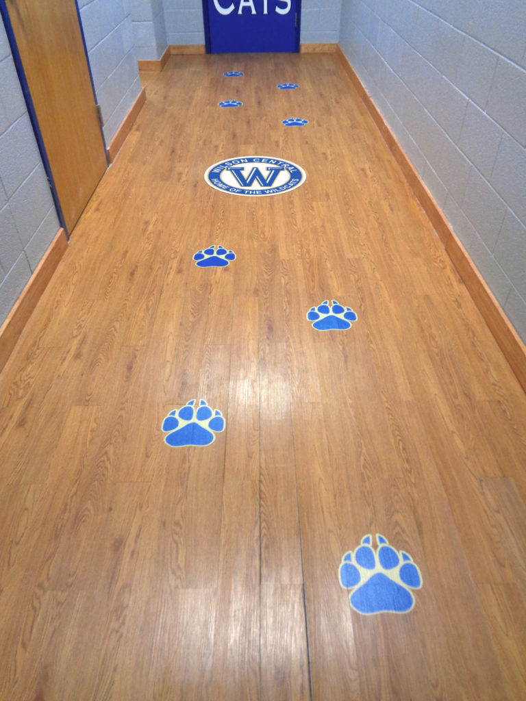 Wilson Central High School Ground-Graphics-W - VIP Branding